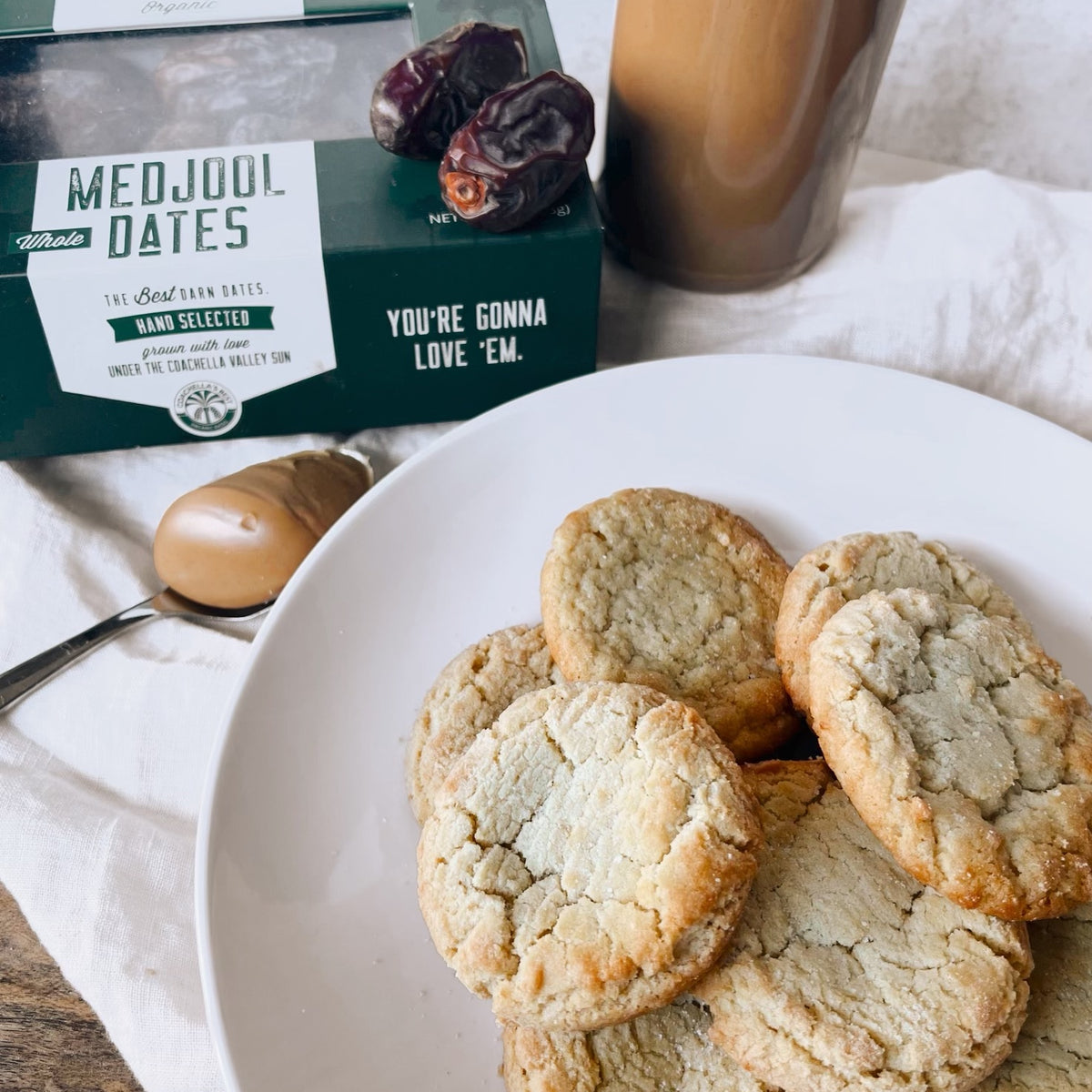 Peanut Butter Date Cookies – Coachella's Best Organic Dates