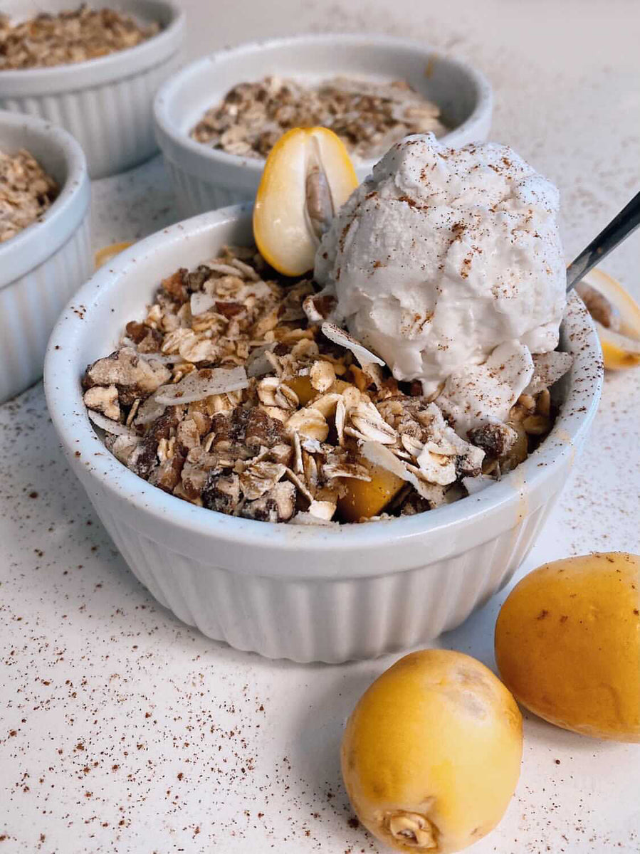 Yellow Barhi Crumble | Yellow Barhi Recipe – Coachella's Best Organic Dates