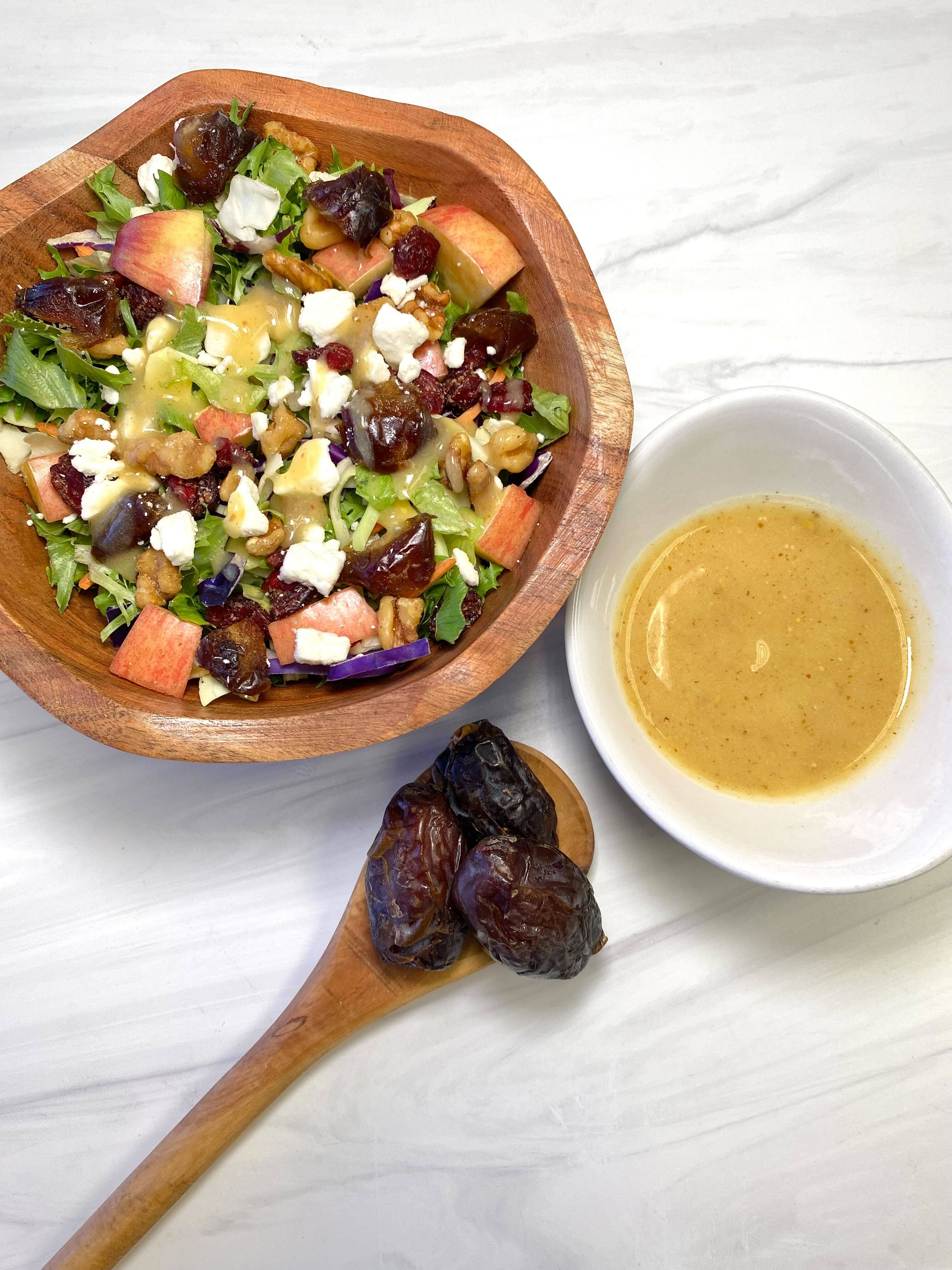Creamy Dijon Date Salad Dressing – Coachella's Best Organic Dates